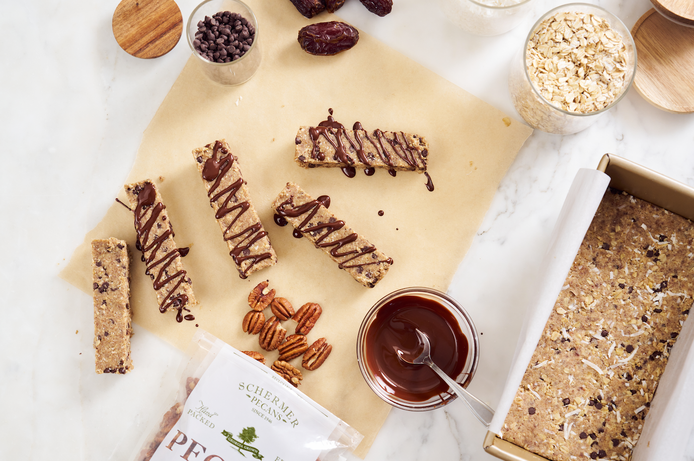 Coconut Pecan Protein Bar - Schermer Pecans