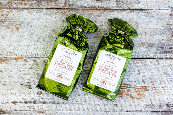 Sweet Georgia Heat Pecans - Foil Bags - Schermer Pecans